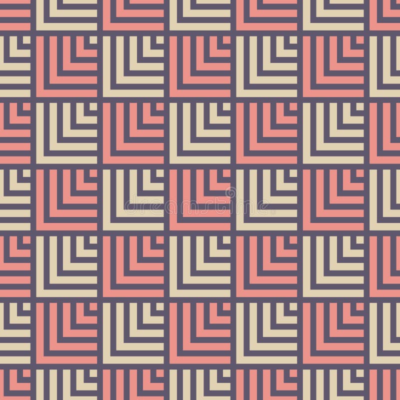 Abstract Seamless Lattice Pattern Modern Stylish Texture Colorful