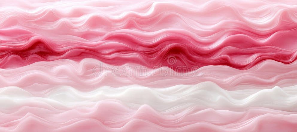 Abstract Seamless Light Red Pastel Pink Gradient, Delicate 3D Low ...