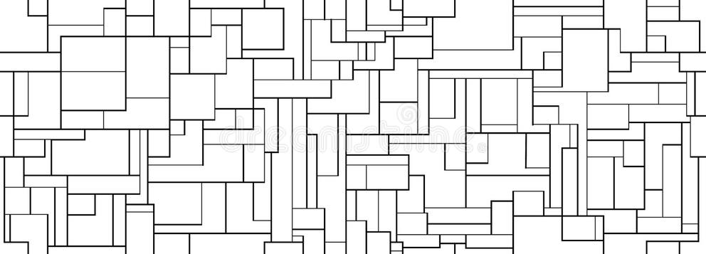 Abstract Seamless Linear Pattern. Geometric Shapes for Textiles ...