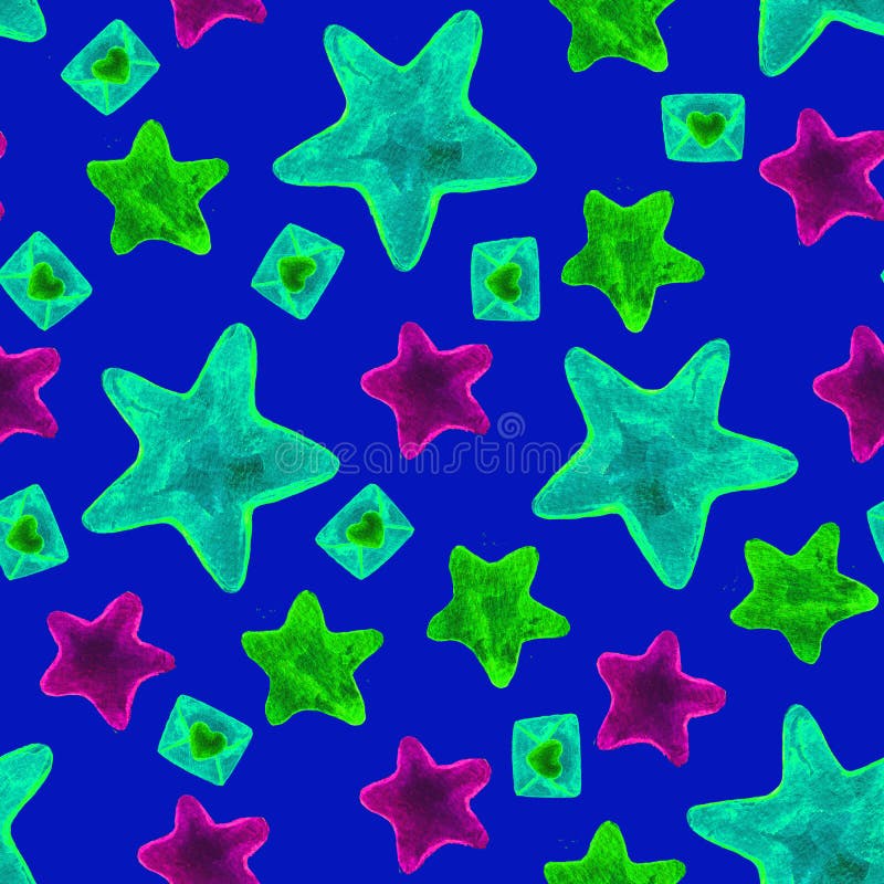 Seamless Magic Pattern. Magic Snitch, Flying Broom and Boiling Potion ...