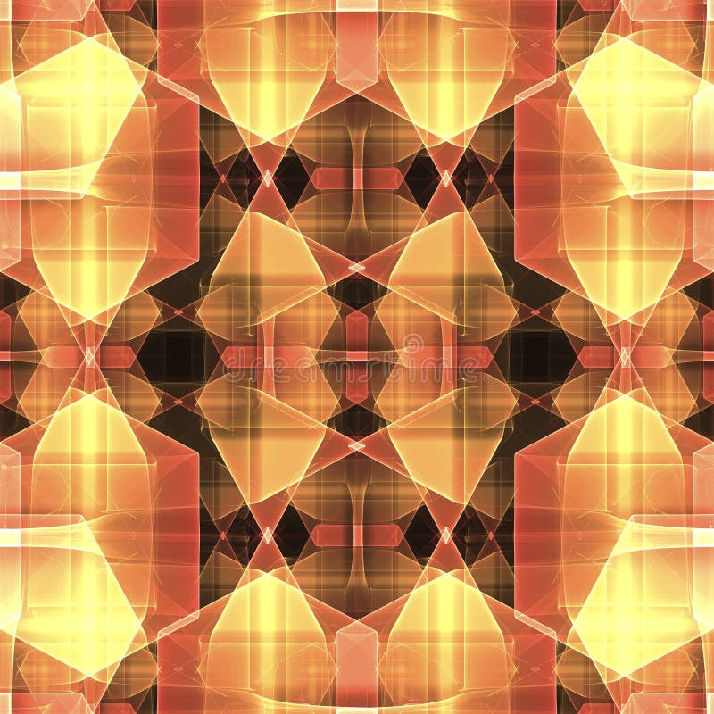 Abstract Seamless Orange Pattern Stock Illustration - Illustration of ...