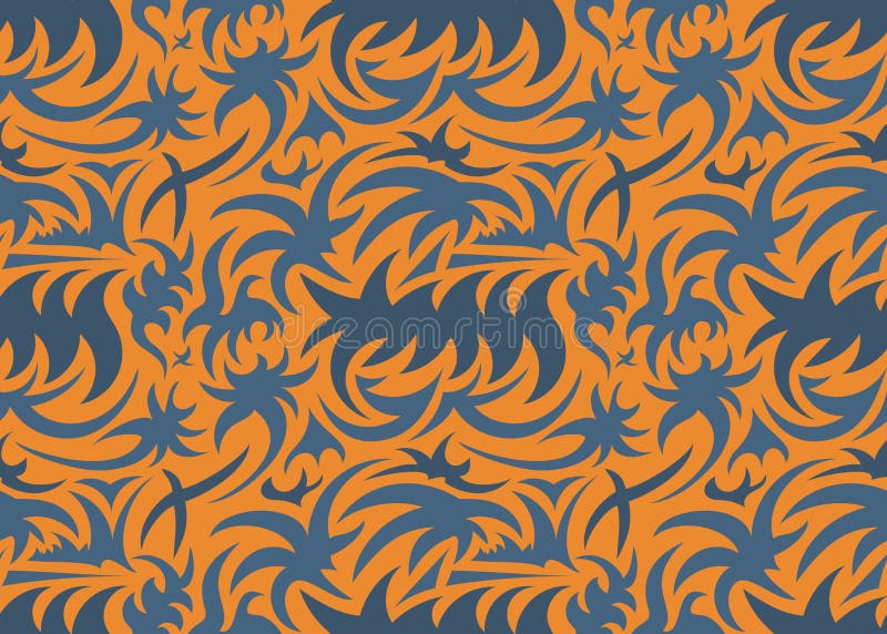 Abstract Seamless Organic Pattern. Vector Illustration Stock Vector ...