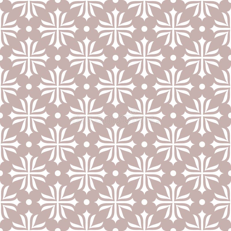 Abstract Seamless Ornament Pattern Stock Vector - Illustration of ...