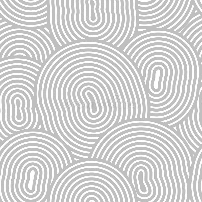 Abstract Seamless Ornament, Stencil Round Pattern, Cut Out Design ...