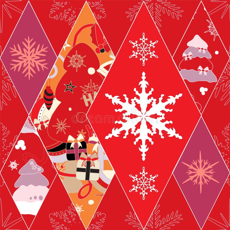 Christmas Seamless Star Tile Stock Illustrations – 8,822 Christmas ...