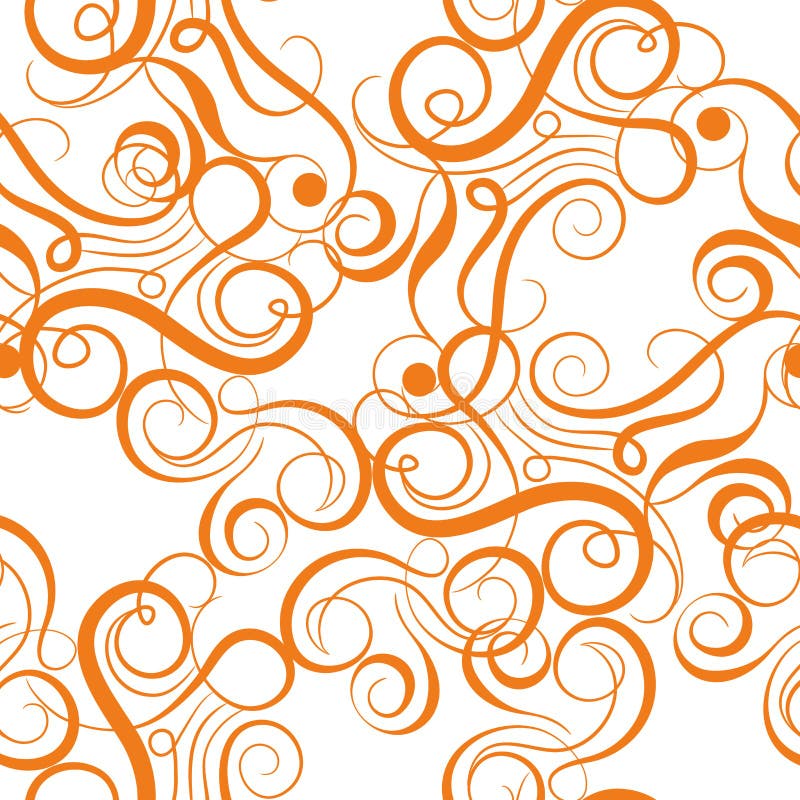 Curlicue Pattern stock vector. Illustration of flourishes - 32337990