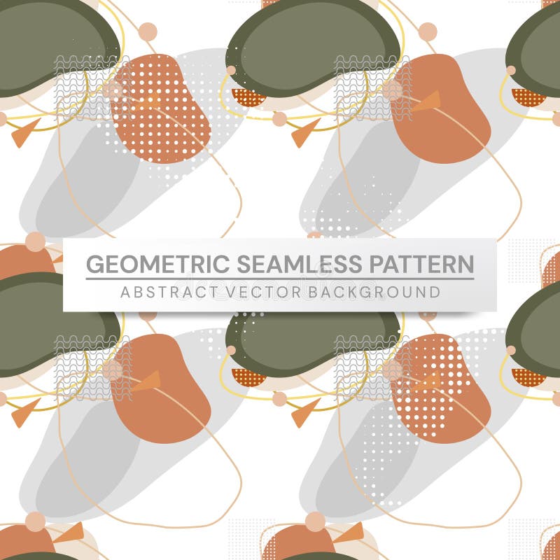 Abstract Seamless Pattern stock vector. Illustration of mystical ...