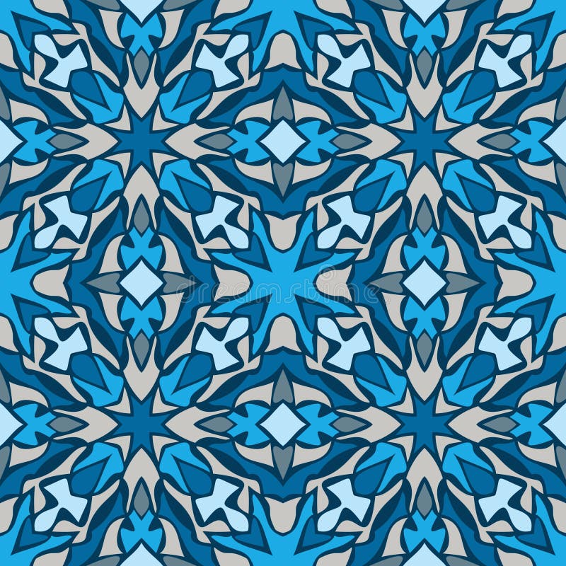 Abstract seamless pattern stock vector. Illustration of arabesque - 6852374