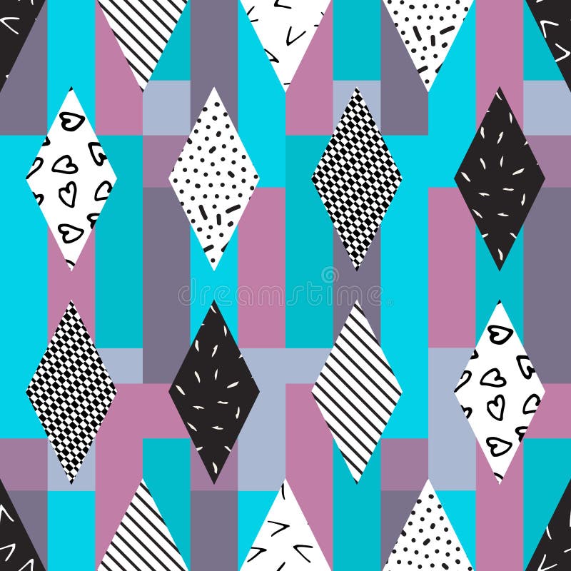 Abstract seamless pattern stock illustration. Illustration of backdrop ...