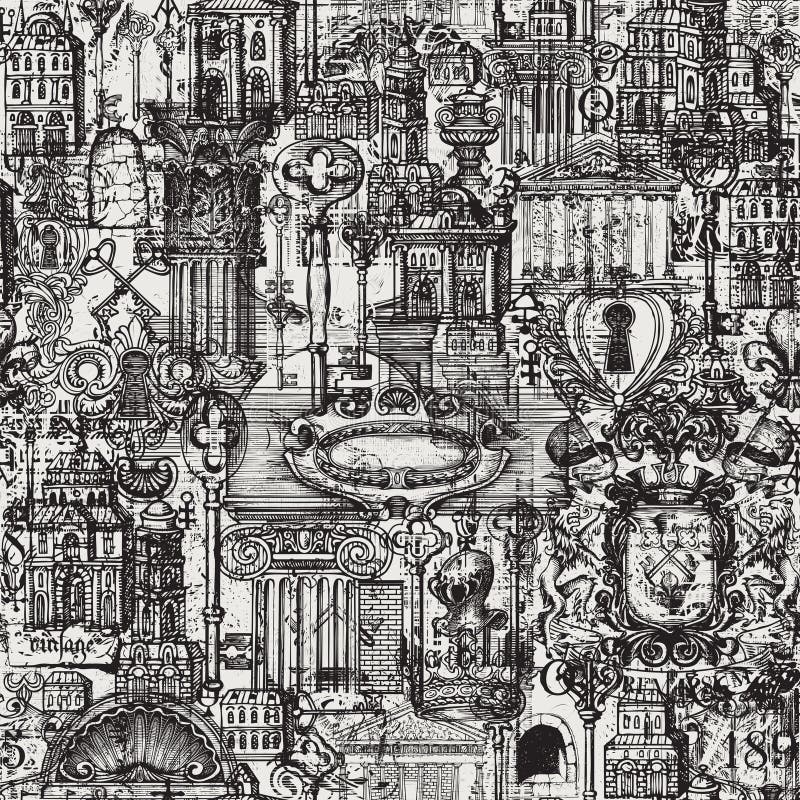 Turret Pattern Stock Illustrations – 311 Turret Pattern Stock ...