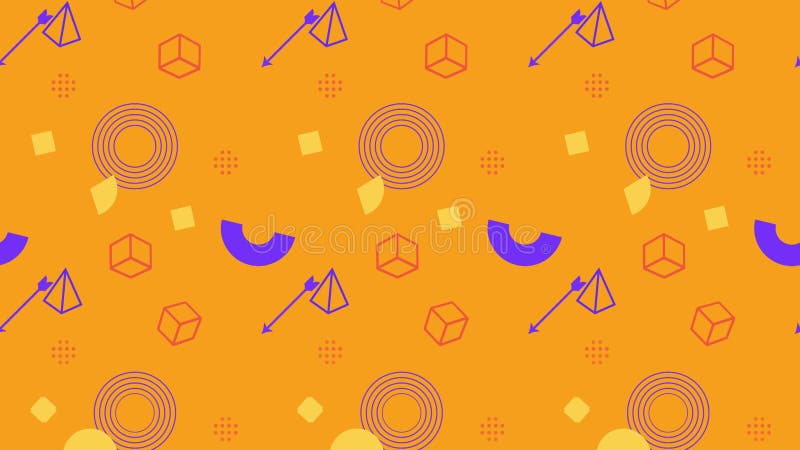 Abstract Seamless Pattern Animated Background Stock Video - Video of ...