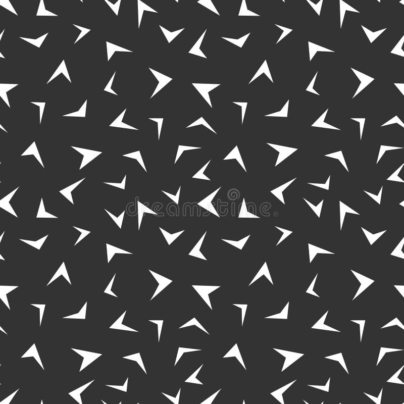 Triangle spikes pattern stock illustration. Illustration of backdrop ...