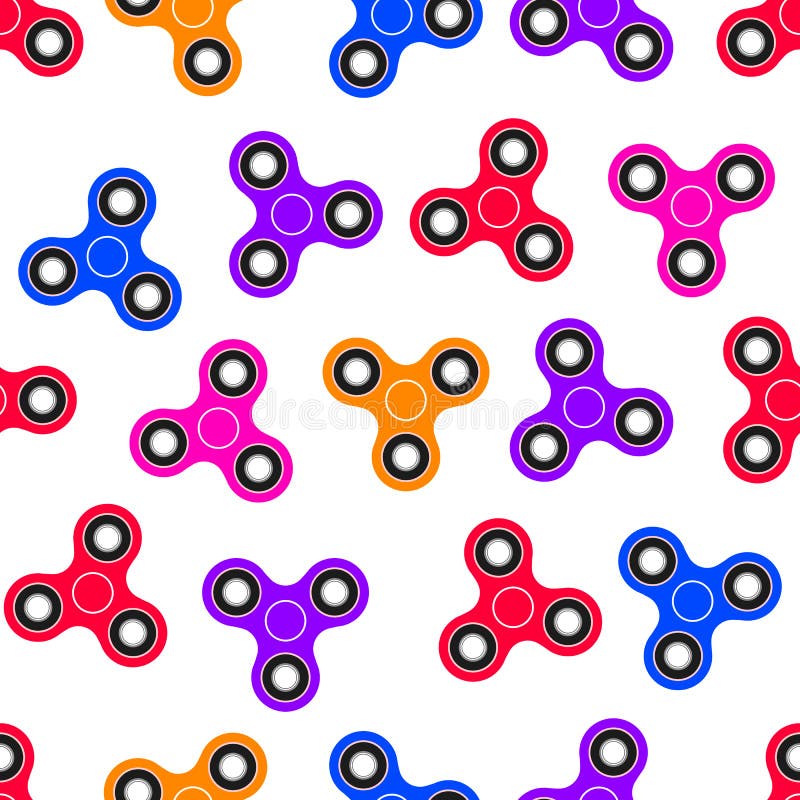 Abstract Seamless Pattern Background Made of Repeat Color Hand F Stock ...