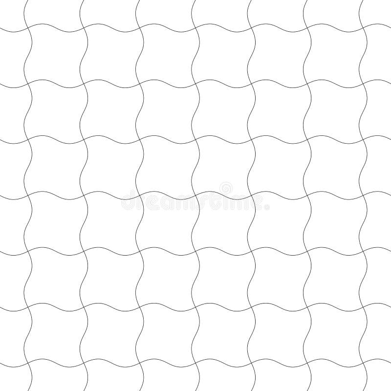 Abstract Seamless Pattern of Twisted Squares Stock Vector ...