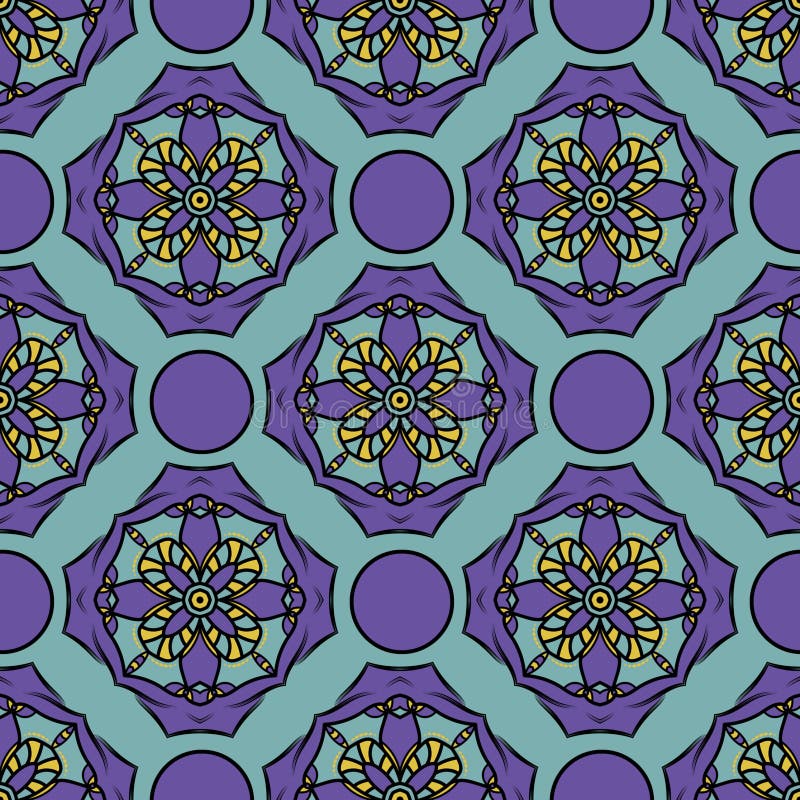 Abstract Seamless Pattern with Beautiful Colored Texture Designs Stock ...