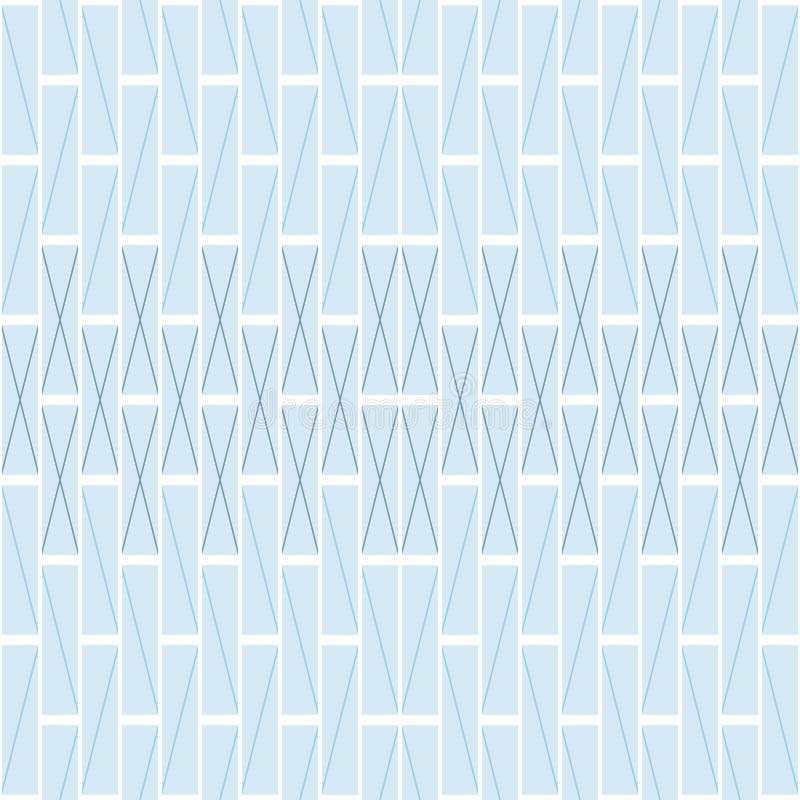 Abstract Seamless Pattern of Blue Rectangular Tiles Stock Vector ...