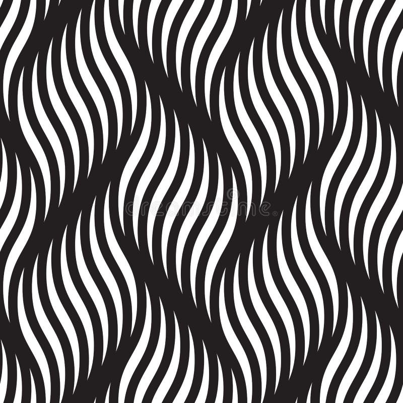 Abstract Seamless Pattern of Braided Curve Lines Stock Vector ...