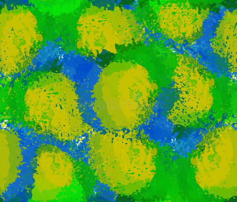 Abstract Seamless Pattern. Bright Stains Stock Vector - Illustration of ...