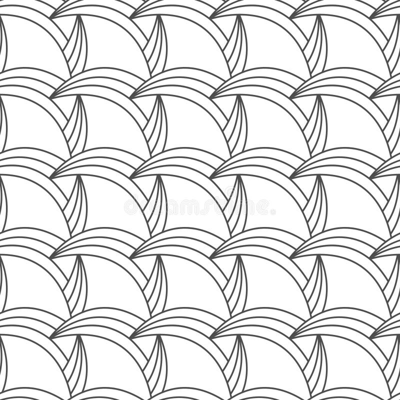 Abstract Seamless Pattern of Curved Lines. Background Template Stock ... Abstract Seamless Pattern of Curved Lines. Background Template Stock ...