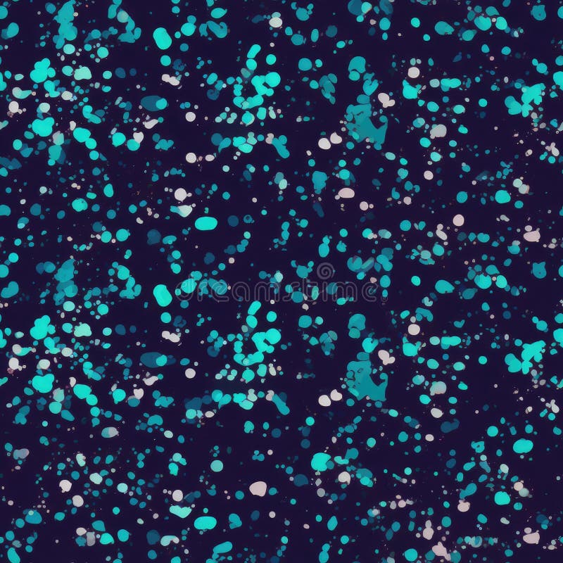 An Abstract Seamless Pattern Displaying Energetic Paint Splatters in ...