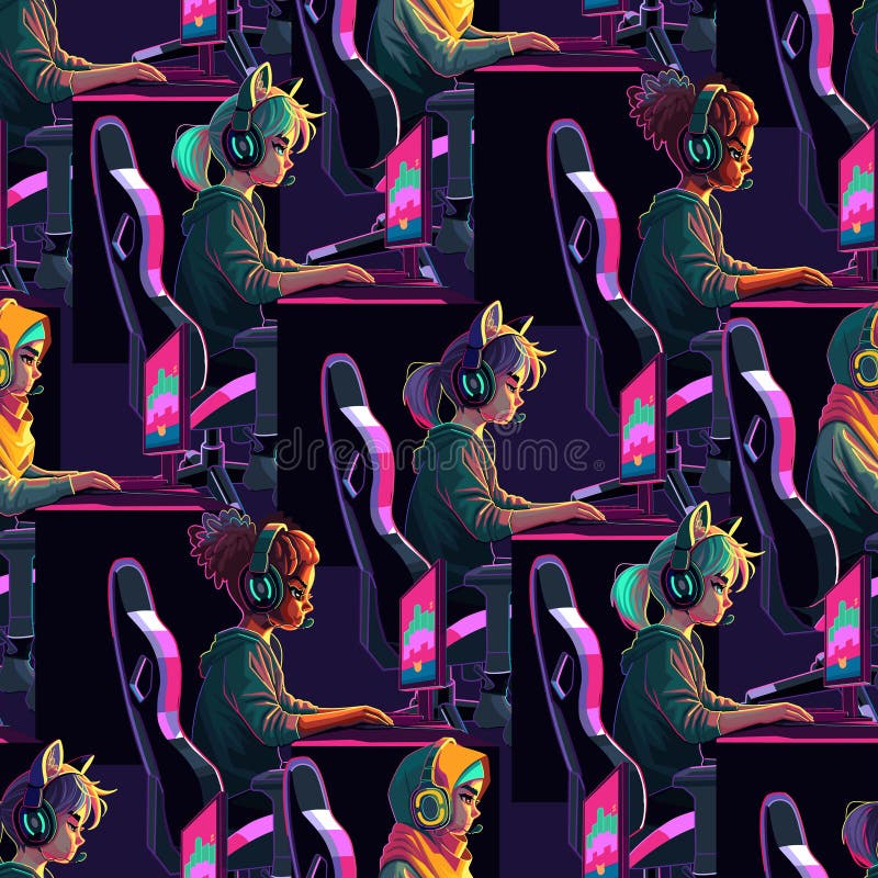 African Women Neon Stock Illustrations – 62 African Women Neon Stock ...