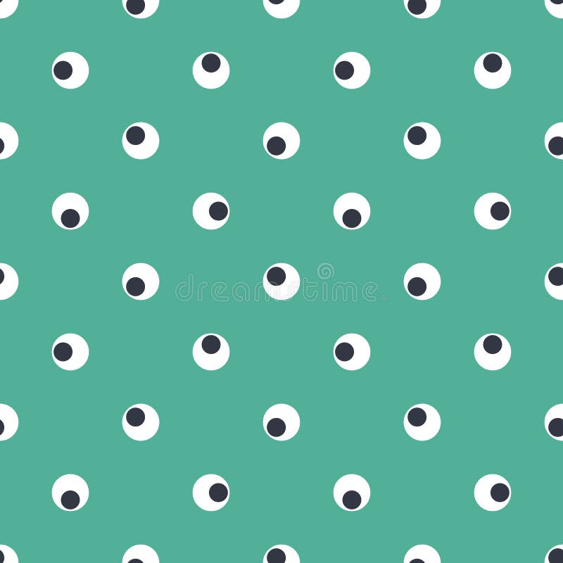 Colorful Abstract Round Geo Seamless Pattern. Stock Vector ...