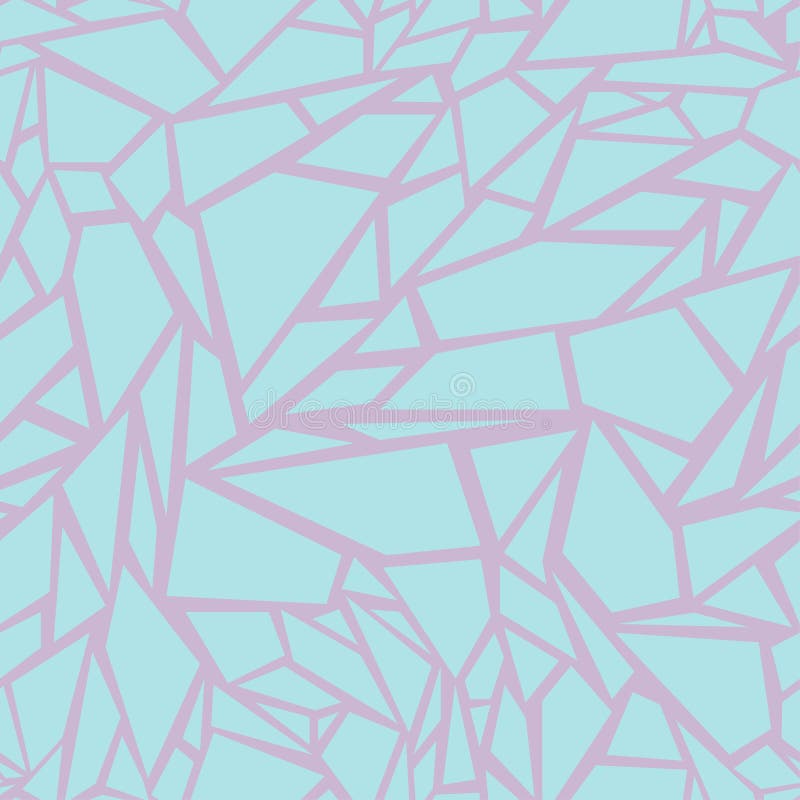 Abstract Seamless Pattern. the Effect of Broken Glass Stock Vector ...