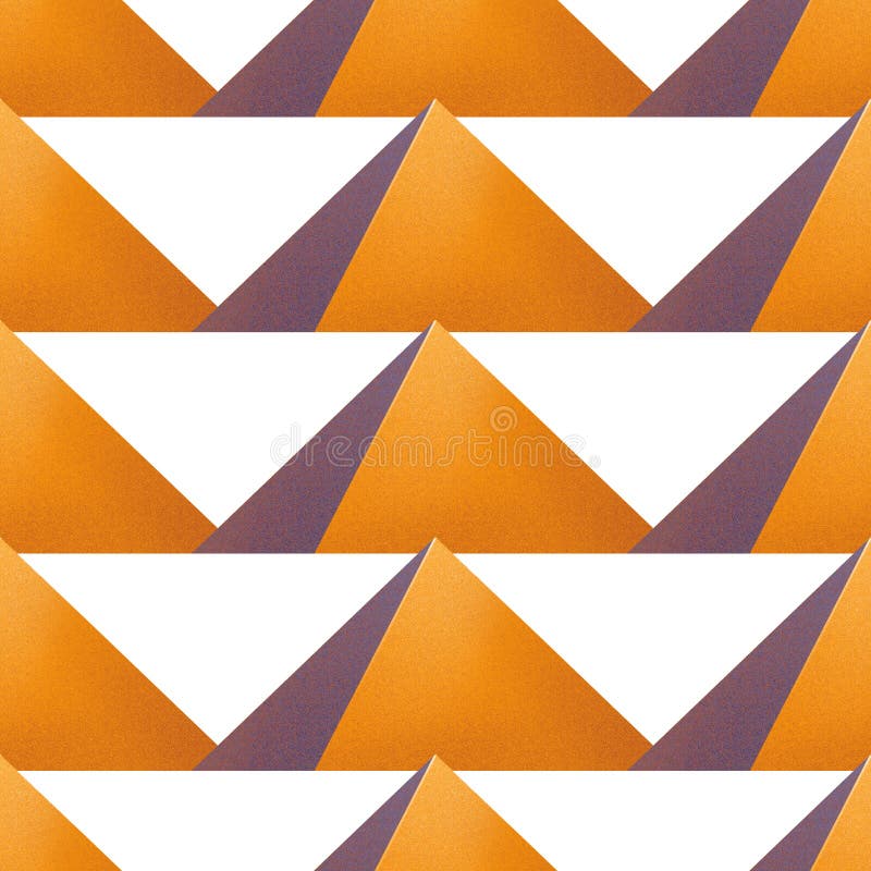 Abstract Seamless Pattern with an Elements Af an Egyptian Pyramids ...