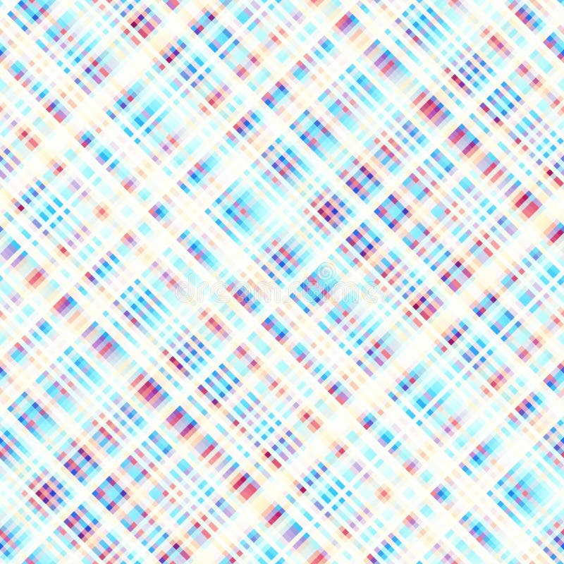 Abstract Seamless Pattern. Futuristic Blur Plaid. Stock Vector - Illustration of strips, colors ...