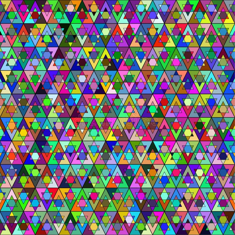 Cheerful Multi Colored Triangles Stock Illustrations – 25 Cheerful ...