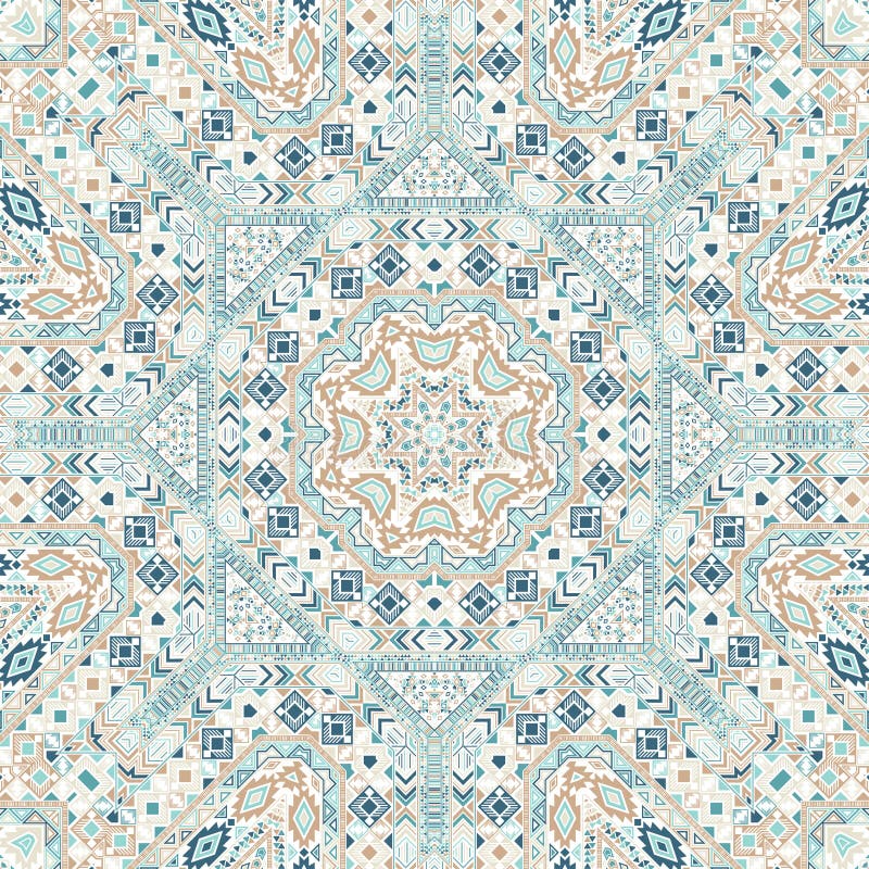 Abstract Seamless Pattern with Geometric Elements Structure Stock ...