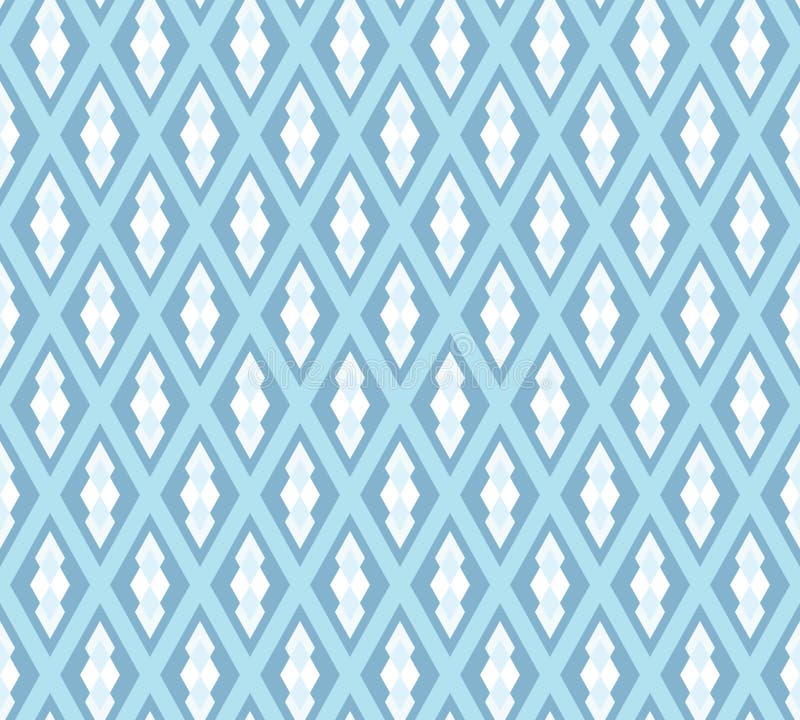 Abstract Seamless Pattern of Geometric Shapes. Diagonal Movement Stock ...