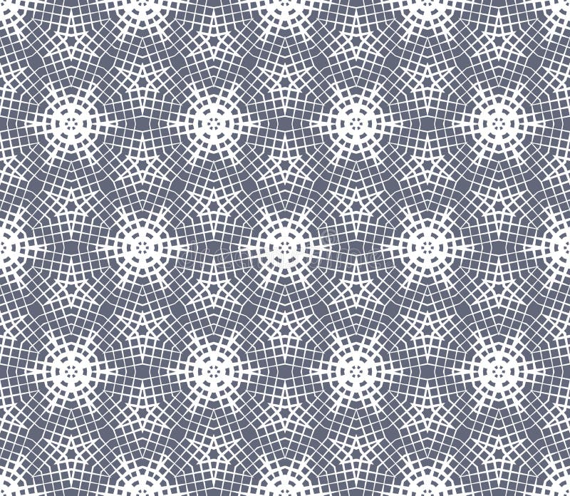 Abstract Seamless Pattern of Geometric Shapes. Stars in a Hexagonal ...