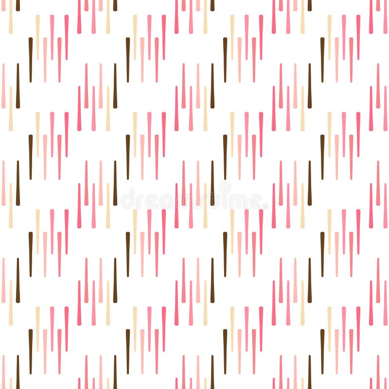 Seamless Pattern. Geometric Stick Shapes Seamless Vector Pattern Stock ...