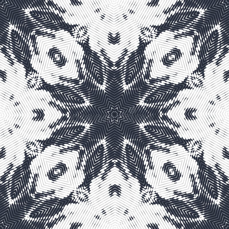 Abstract Seamless Pattern with Geometric Texture. Pattern of Repeating ...