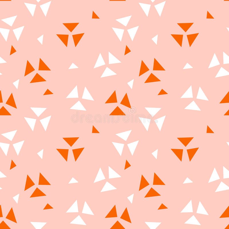 Abstract Seamless Pattern with Graphyc Elements - Triangles. Avant ...