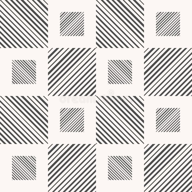 Abstract Seamless Pattern of Gray Lines. Stock Vector - Illustration of ...