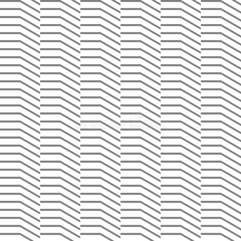 Abstract Seamless Pattern from Horizontal and Diagonal Lines. Stock ...