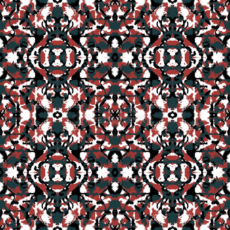 Abstract Seamless Pattern Illustration of Marbled Texture. Stock Vector ...