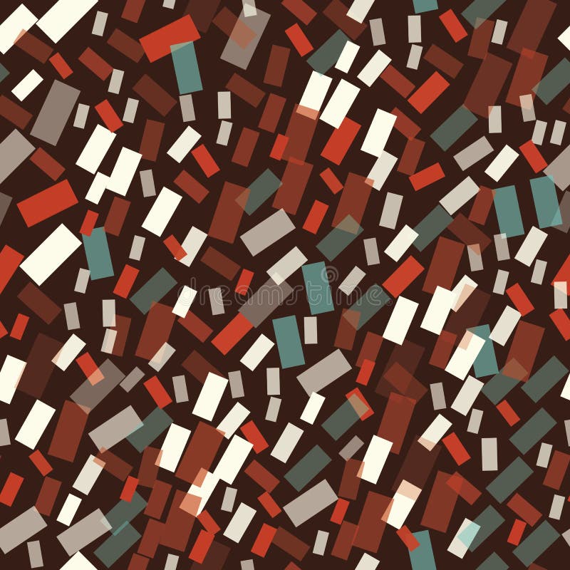 Abstract Seamless Pattern Illustration of Rectangular Optical Illusion ...