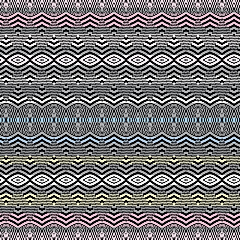 Abstract Seamless Pattern Illustration of Scribbled Shapes in Geometric ... Abstract Seamless Pattern Illustration of Scribbled Shapes in Geometric ...
