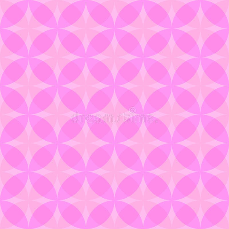 Abstract Seamless Pattern of Intersecting Translucent Pink Circles ... Abstract Seamless Pattern of Intersecting Translucent Pink Circles ...