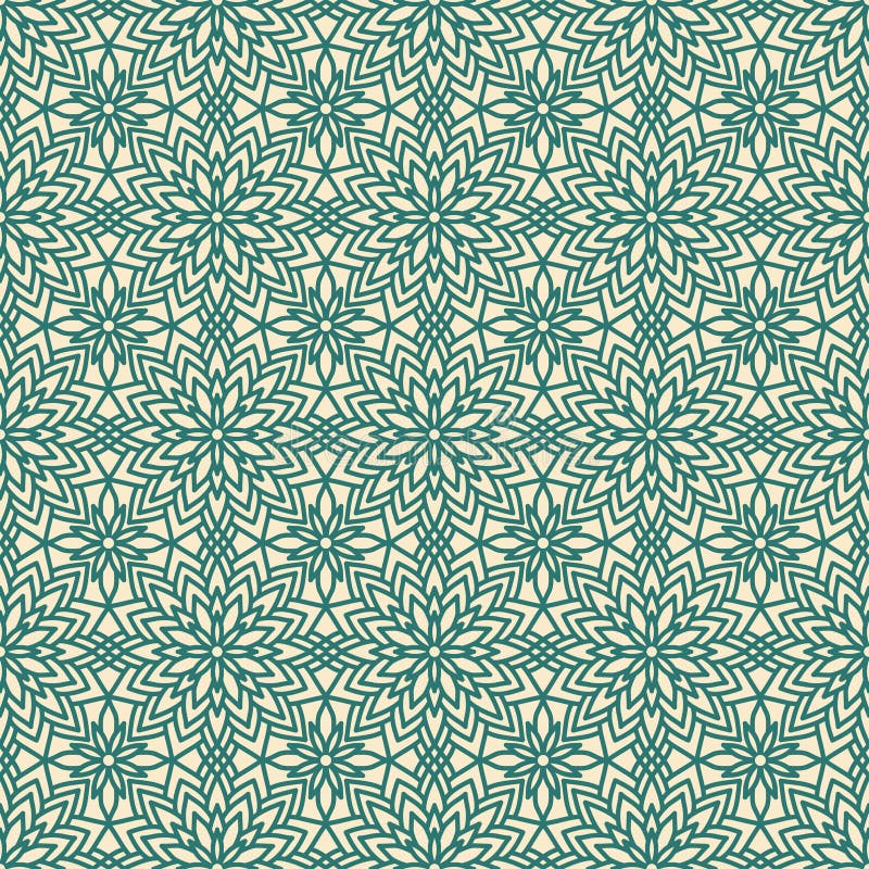 Abstract Seamless Pattern Like Lace. Vintage Ornament Pattern. I Stock ...