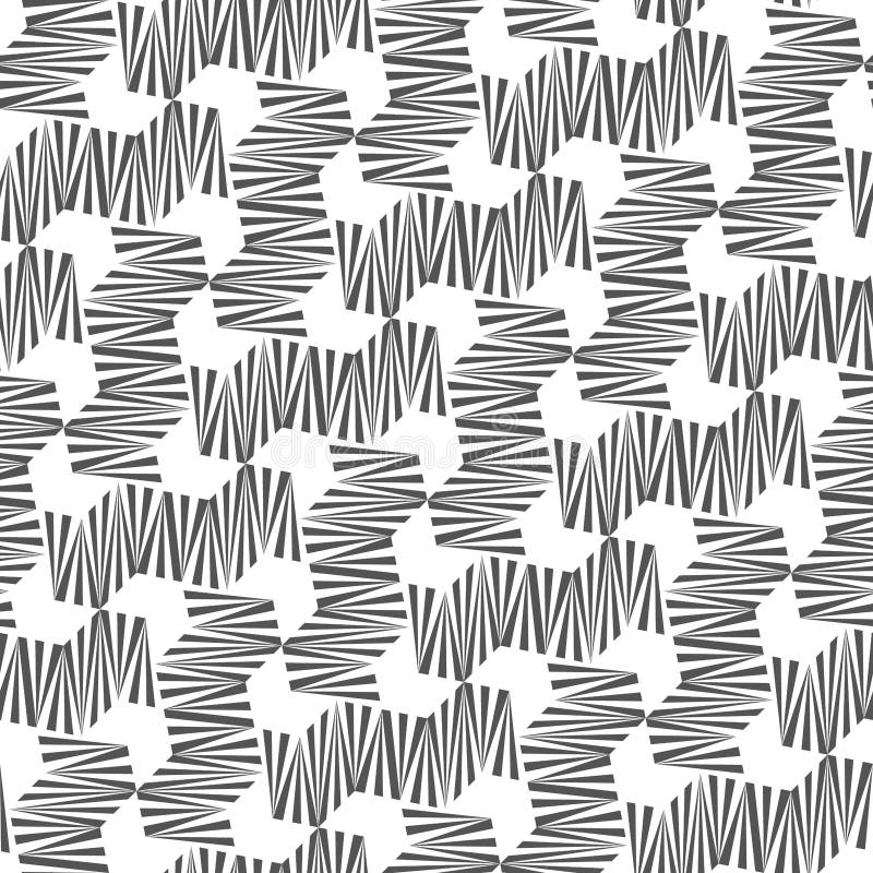 Abstract Seamless Pattern of Lines and Angles. Constant Movement of ...