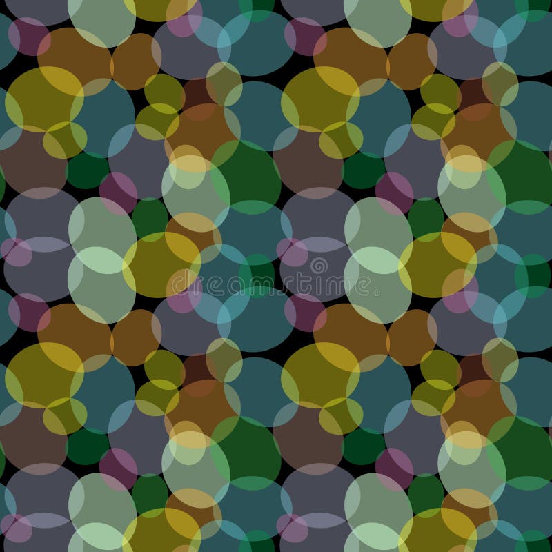 Abstract Seamless Pattern with Little Colorful Circle Stock Vector ...