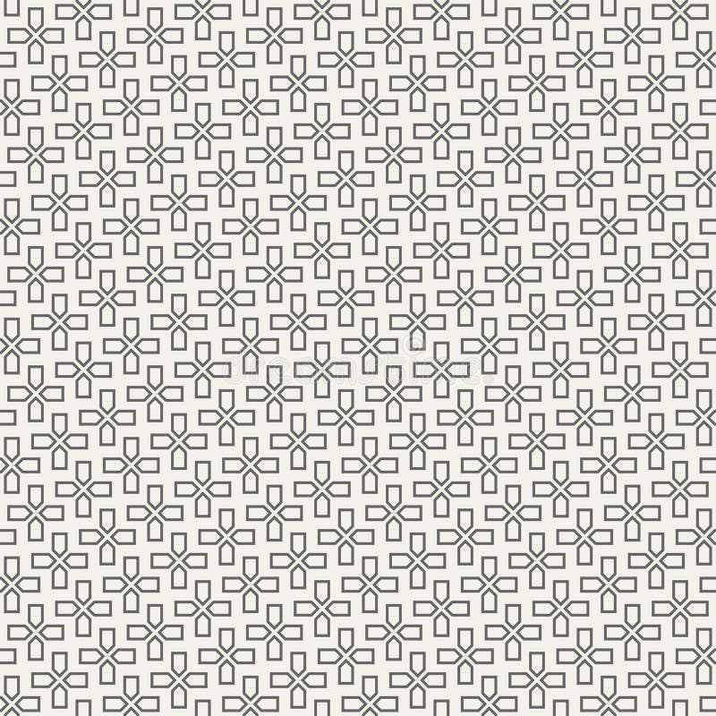 Abstract Seamless Pattern. Regularly Repeating Crosses. Stock Vector ...