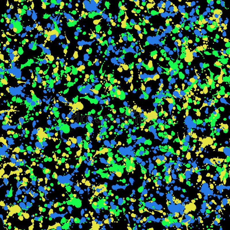 Spots and Splashes of Blood Stock Illustration - Illustration of paint ...