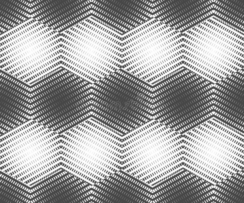 Abstract Seamless Pattern. Optical Illusion of the Movement of ...