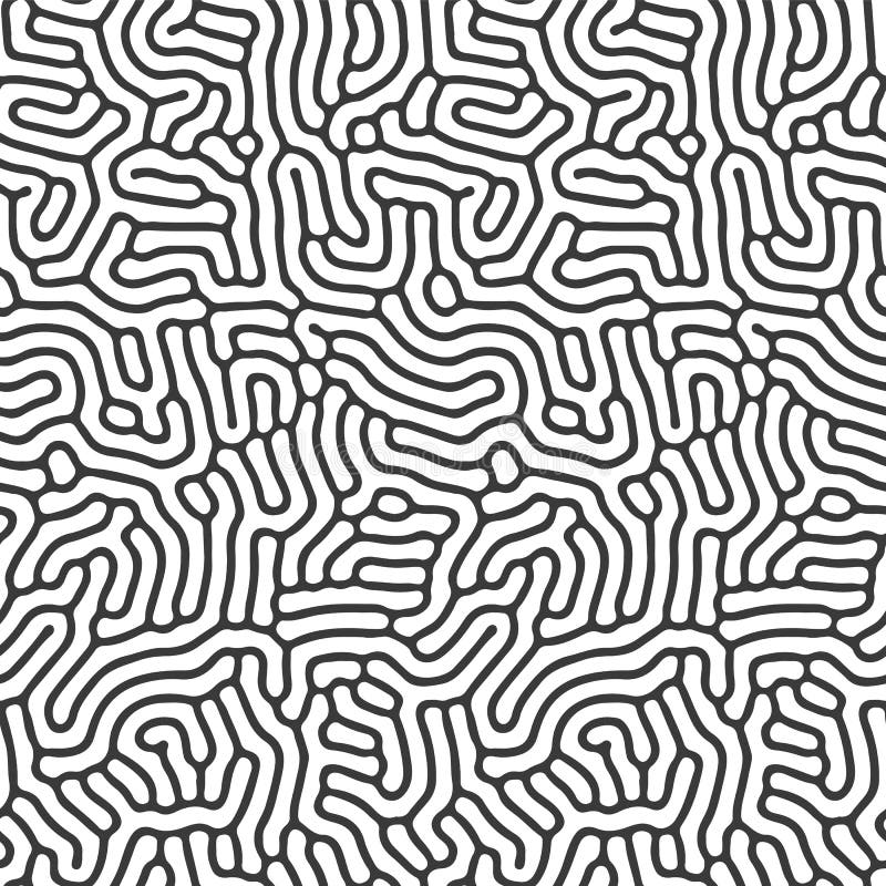 Abstract Seamless Pattern. Organic Curves. Organic Seamless Pattern ...