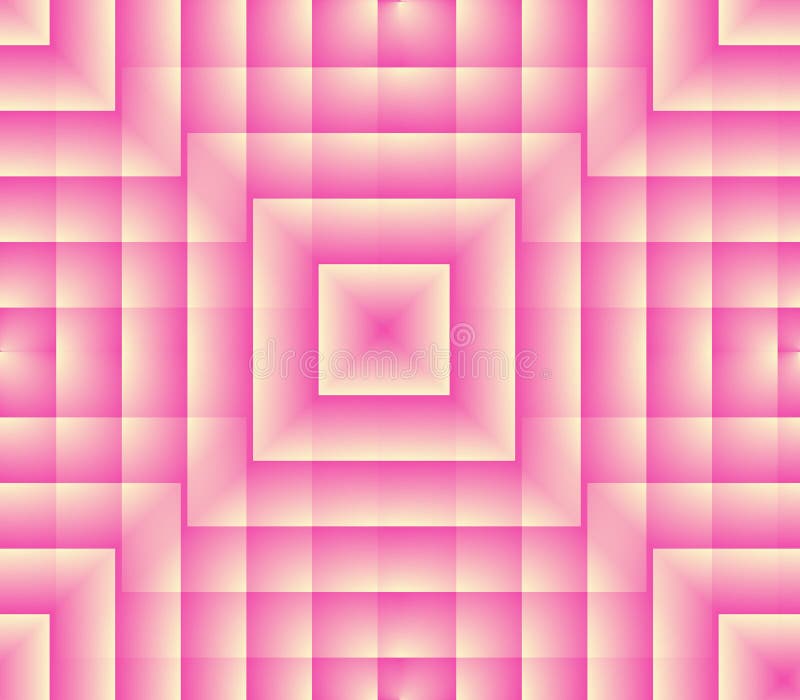 Abstract Seamless Pattern in Pink , Yellow and Light Colors Stock ...